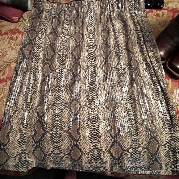 Hayden | Skirts | Nwt Hayden Sequined Python Snakeskin Plus Size Skirt ...